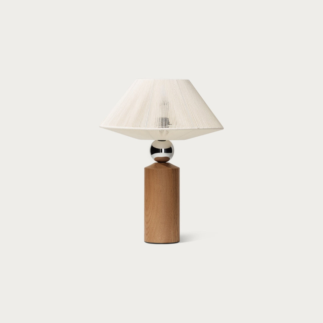 Duke Table Lamp With Chrome Sphere | Unique Modern Lamp | McMullin